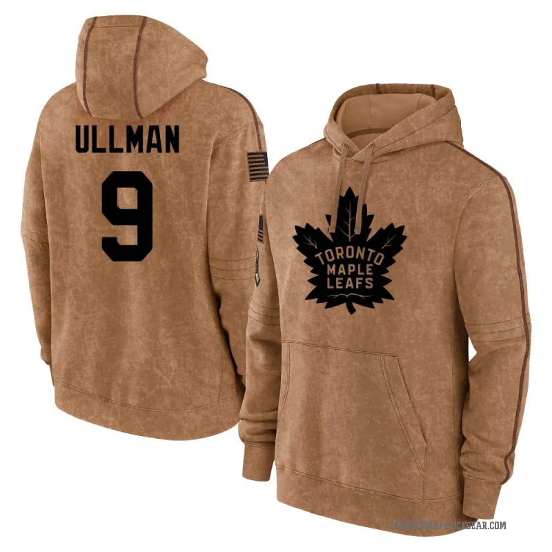Norm Ullman Hoodie | Authentic Toronto Maple Leafs Norm Ullman Hoodies ...