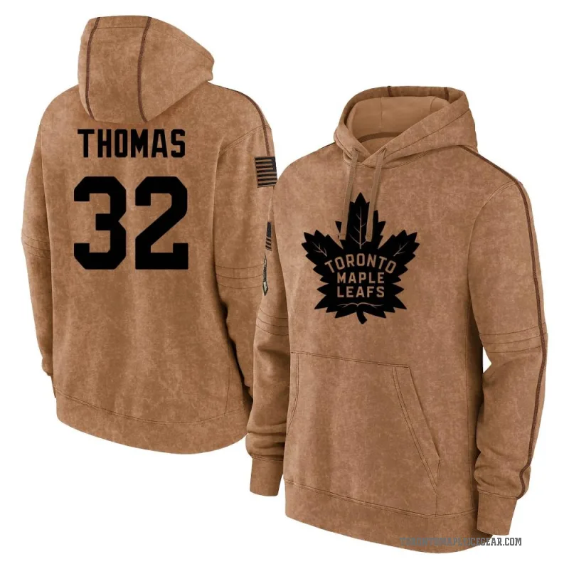 Steve Thomas Hoodie | Authentic Toronto Maple Leafs Steve Thomas ...